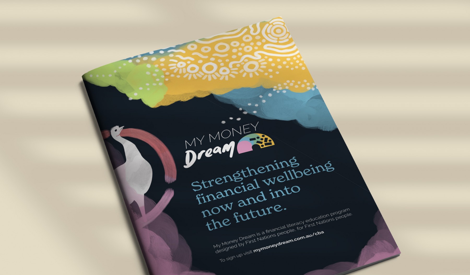 Communications promoting financial literacy education for First Nations people with CommBank ...